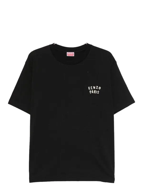 Kenzo Boke Heart Cotton T-shirt - Black