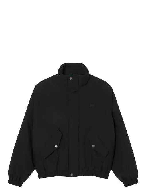 Lacoste Water Repellent Insulated Bomber Jacket - 031 Black