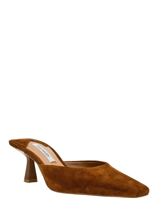 Steve Madden Alyse Mule - Chestnut Suede