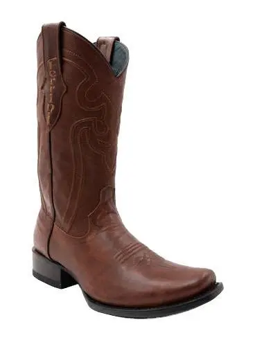 FERRINI Wyatt Western Boot - Brandy