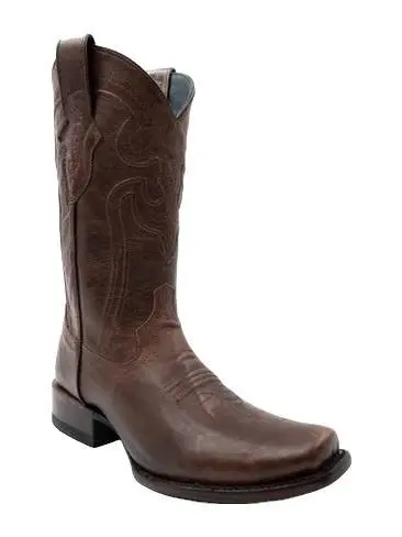 FERRINI Wyatt Western Boot - Chocolate