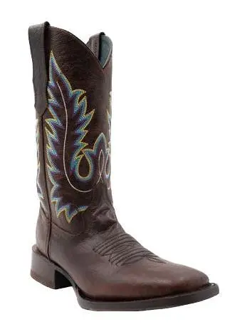 FERRINI Chase Western Boot - Chocolate