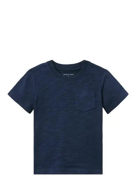 Janie And Jack The Slub Tee - Dark Blue