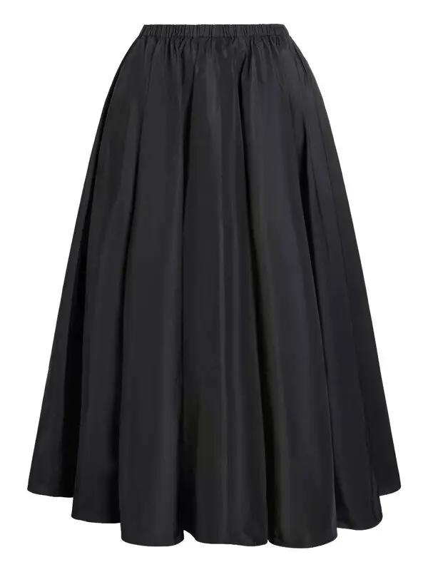 Patou Volume Maxi Skirt - Black