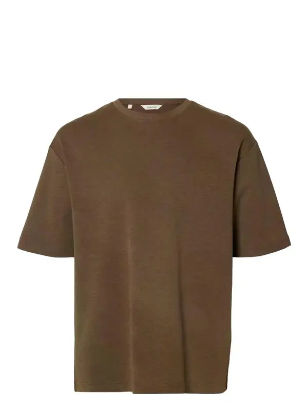 SELECTED Short-sleeve T-shirt - Brown