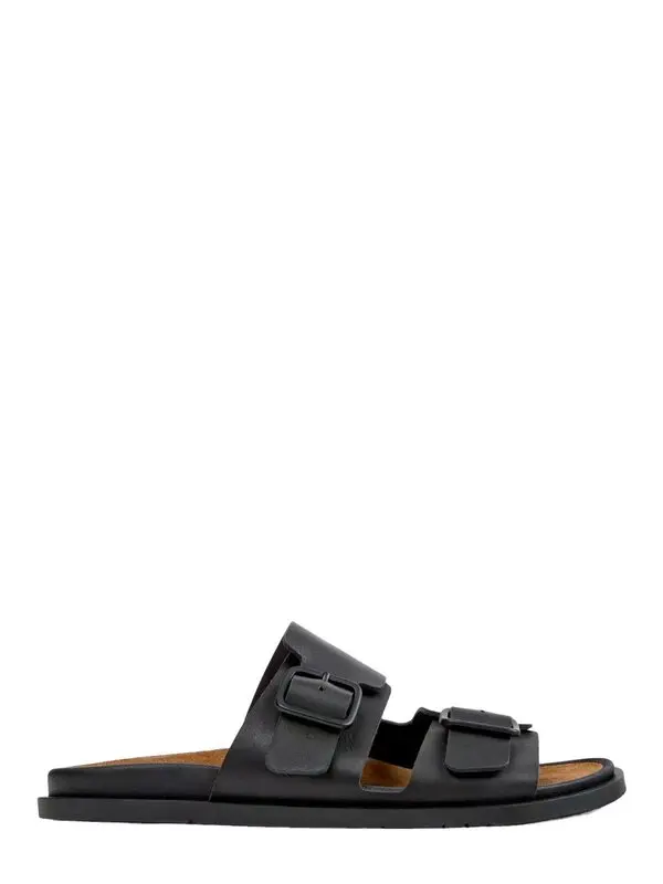 Camper Buckle-strap Sandals - Black
