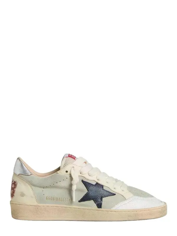 GOLDEN GOOSE Star Motif Suede Sneakers - Neutrals