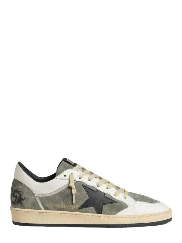 GOLDEN GOOSE Star-motif Suede Sneakers - Grey