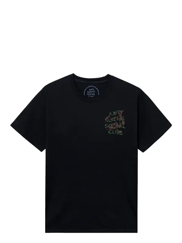 ANTI SOCIAL SOCIAL CLUB Destroying My Mind Reflective Tee - Black