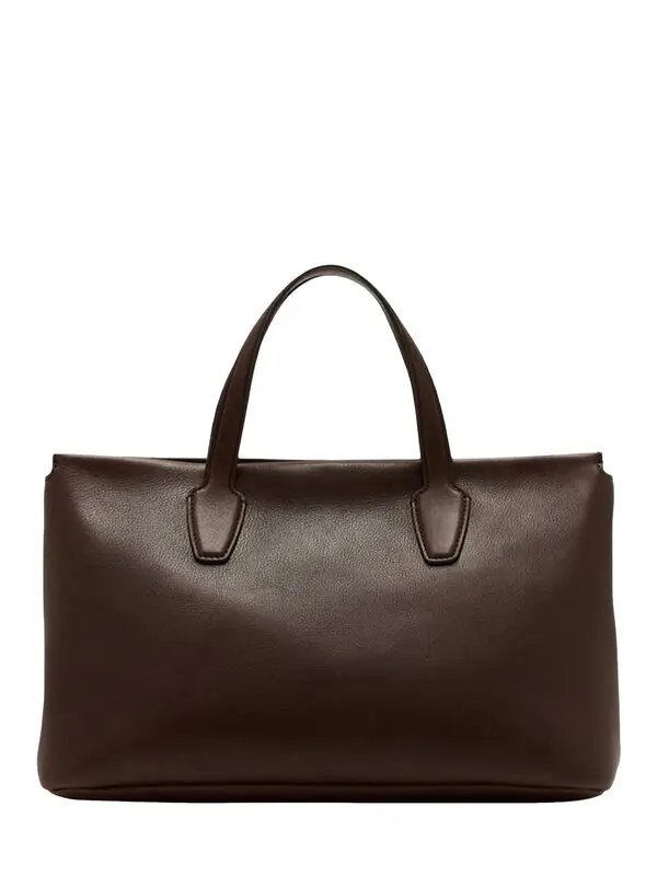 THE ROW Marcel Bag - Brown