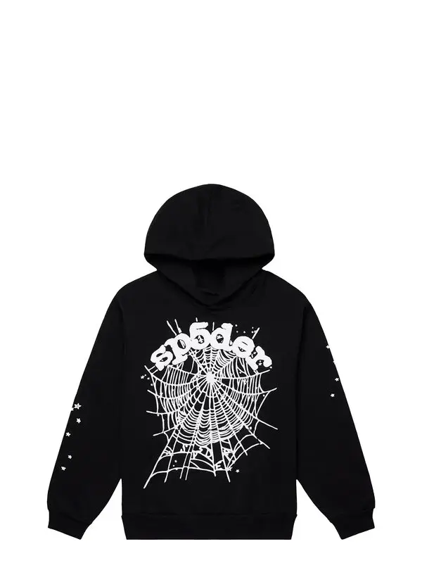 SP5DER Og Web Hoodie - Black