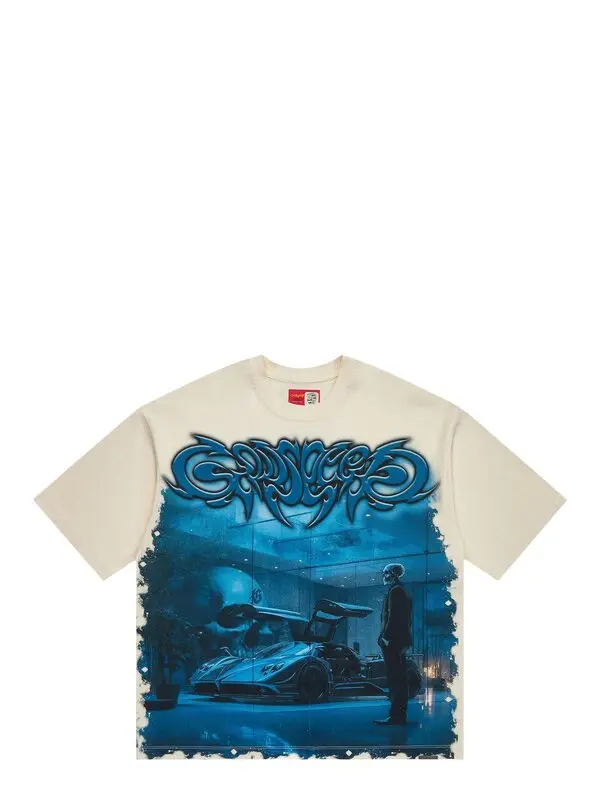 GODSPEED Showroom Miami Superrun 'bone' T-shirt - White