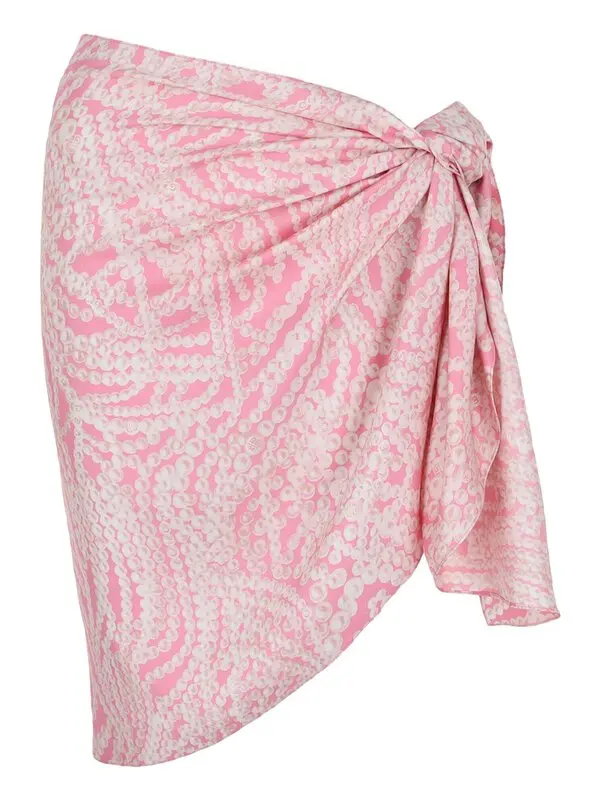 Givenchy Pearl Print Sarong - Pink