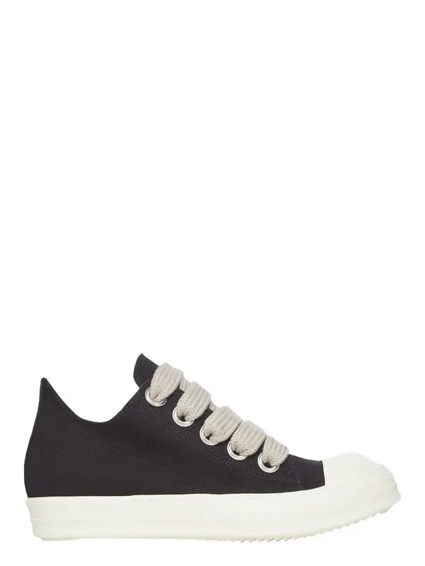 Rick Owens Scarpe Denim Jumbolace Low - Black