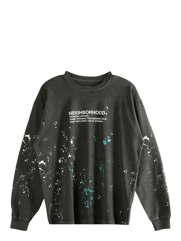 NEIGHBORHOOD Ls-18 Long-sleeve Tee - Black