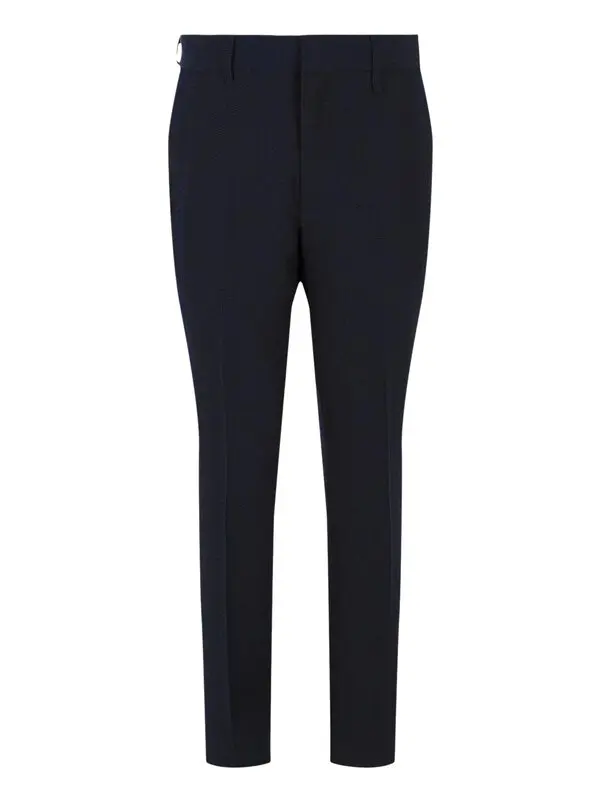Givenchy Slim Fit Wool Trousers - Blue