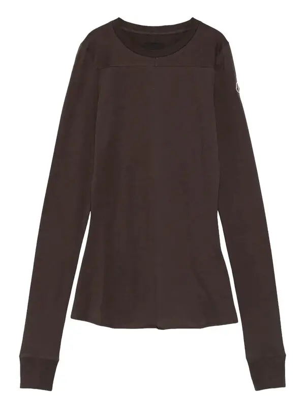 Rick Owens X Moncler Knitted Girder Long-sleeve T-shirt - Brown
