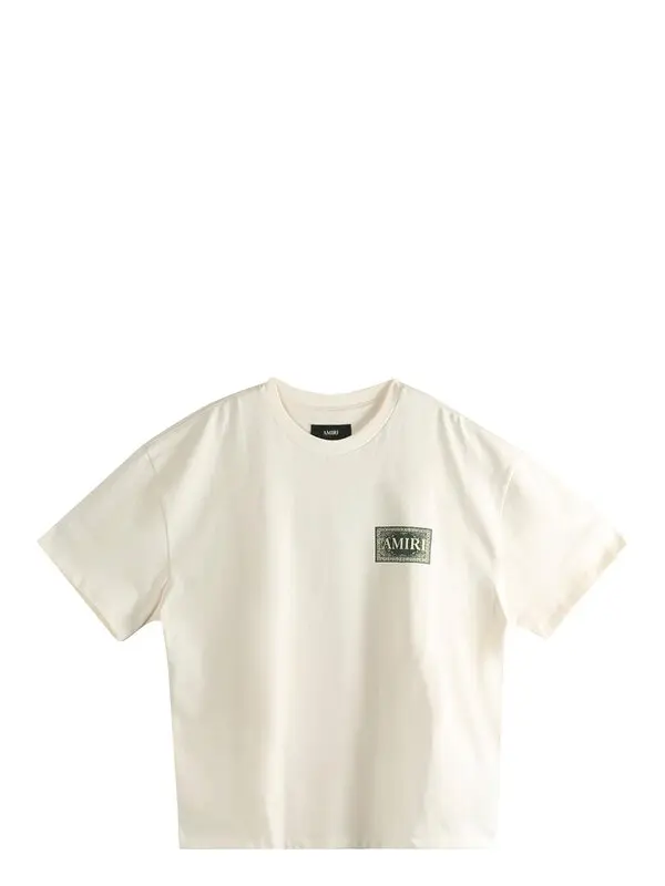 Amiri Bandana Tee - Cream