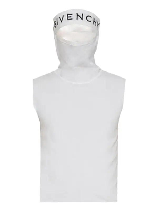 Givenchy Balaclava Ski Mask Tank - White