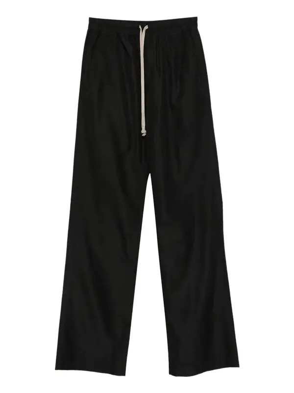 Rick Owens X Moncler Woven Drawstring Pants - Black