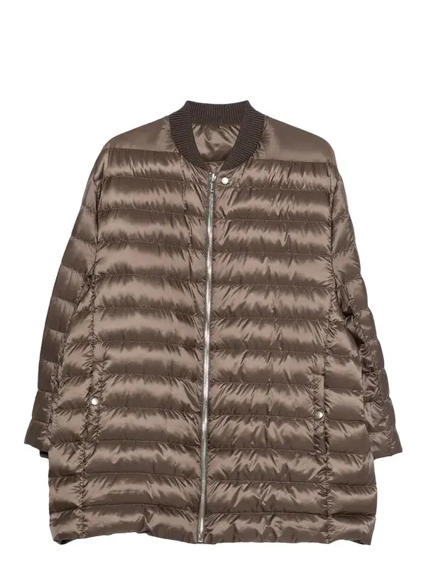 Rick Owens X Moncler Woven Flight Parka - Brown