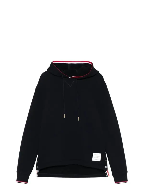 Thom Browne Oversized Pullover Hoodie - Blue