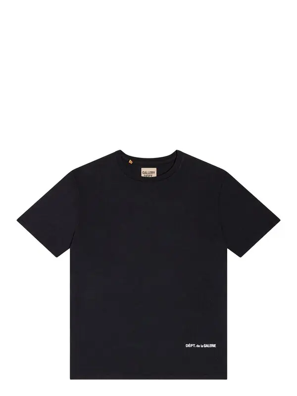 GALLERY DEPT. French Micro Logo Tee - Black