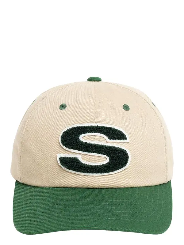 StÜssy Low Profile Chenille S Snapback - Cream