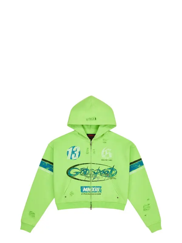 GODSPEED Speedway Zip Hoodie - Green