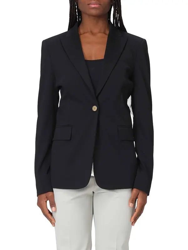 Pinko Single-breasted Blazer - Black
