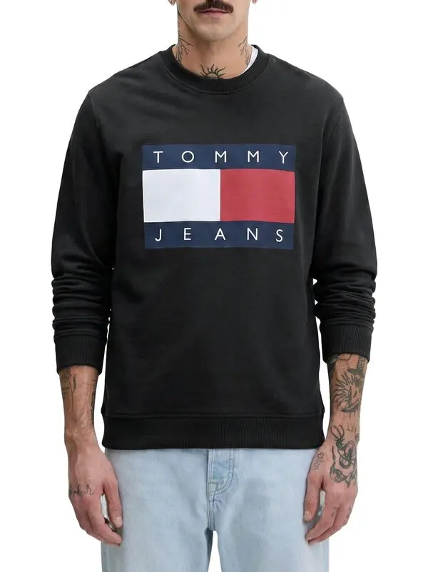Tommy Hilfiger Crewneck Sweatshirt - Black