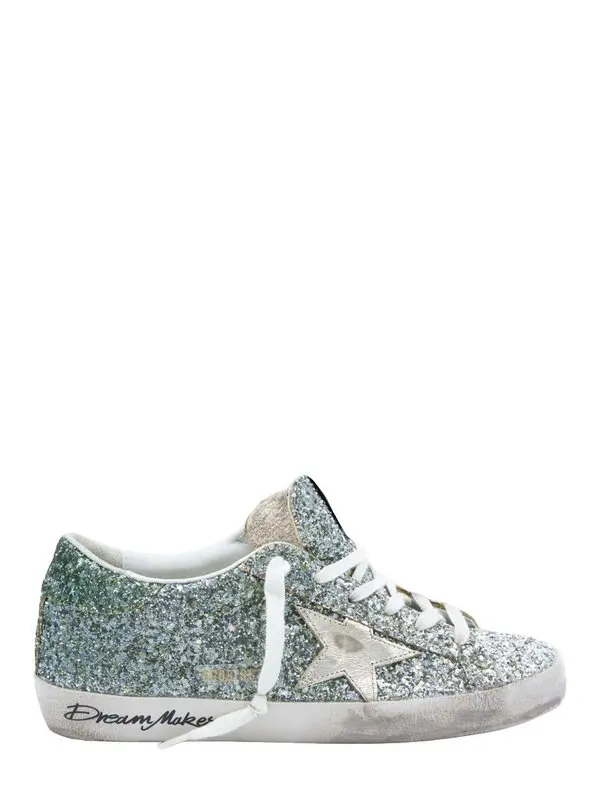 GOLDEN GOOSE Low-top Sneakers - Platinum
