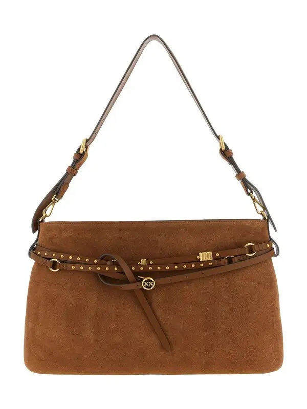 Pinko Shoulder Bag - Brown
