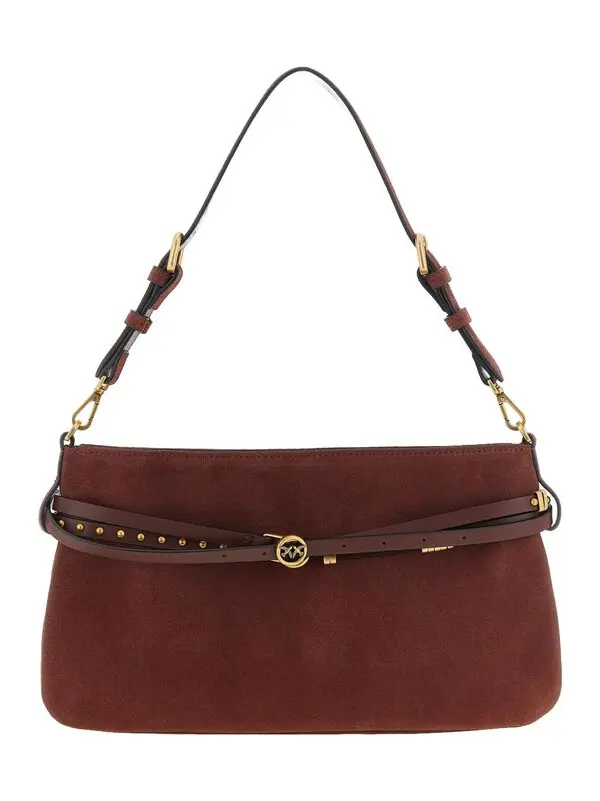 Pinko Shoulder Bag - Burgundy
