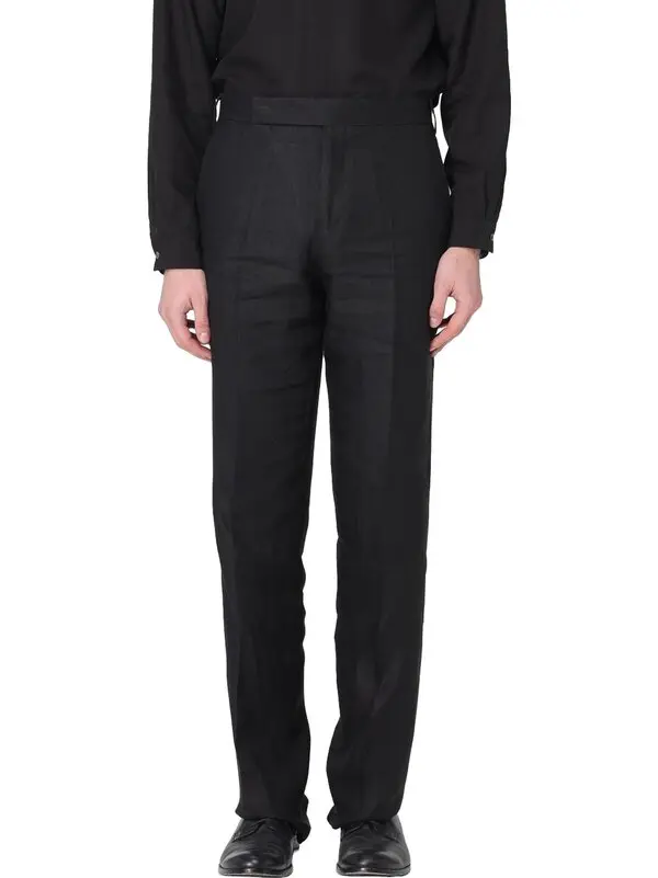 LARDINI Trousers - Black