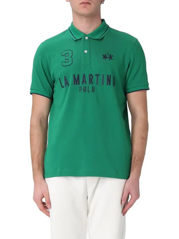 LA MARTINA Polo Shirt - Green
