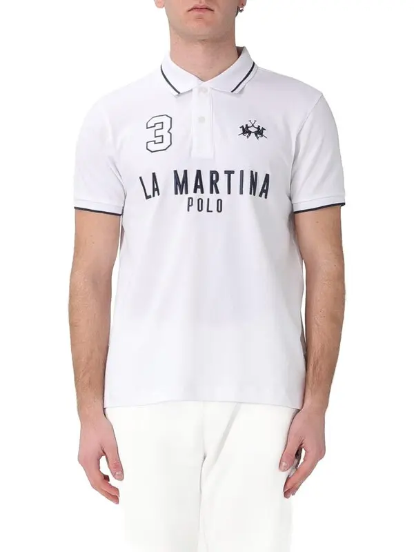 LA MARTINA Polo Shirt - White
