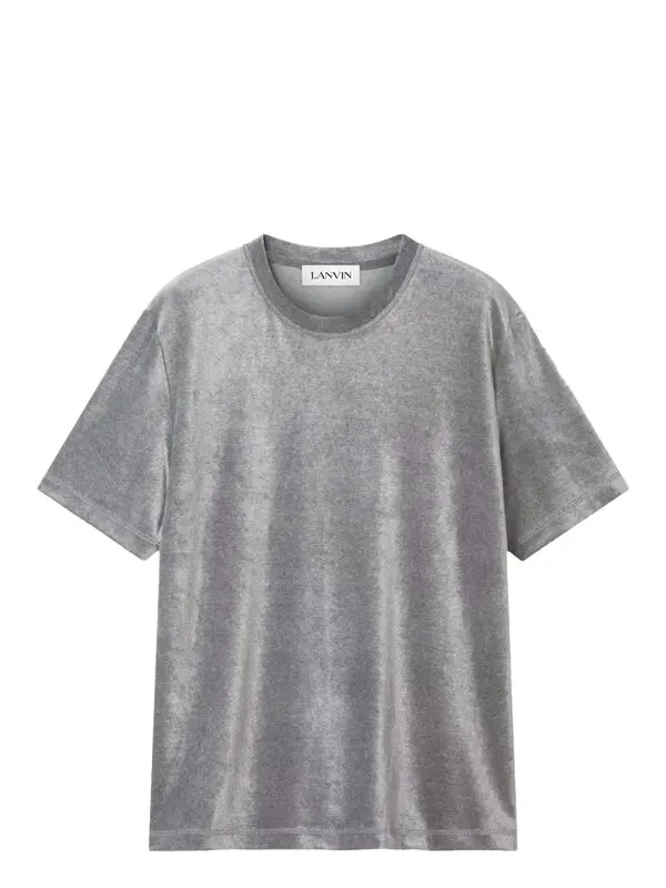 LANVIN Crew-neck T-shirt - Grey
