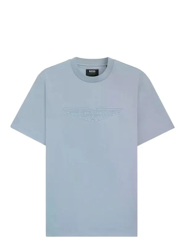 BOSS Xaston Martin Emed-embroidered Logo T-shirt - Blue