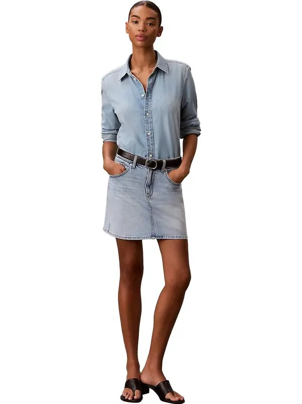 Calvin Klein 90s Mini Skirt - Dover