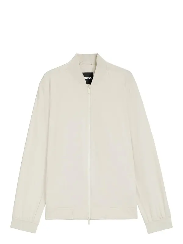 BOSS Water-repellent Stretch Jacket - White