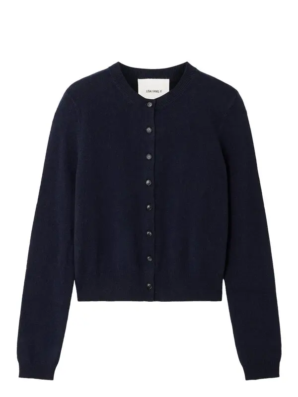LISA YANG Karia Cashmere Cardigan - Blue