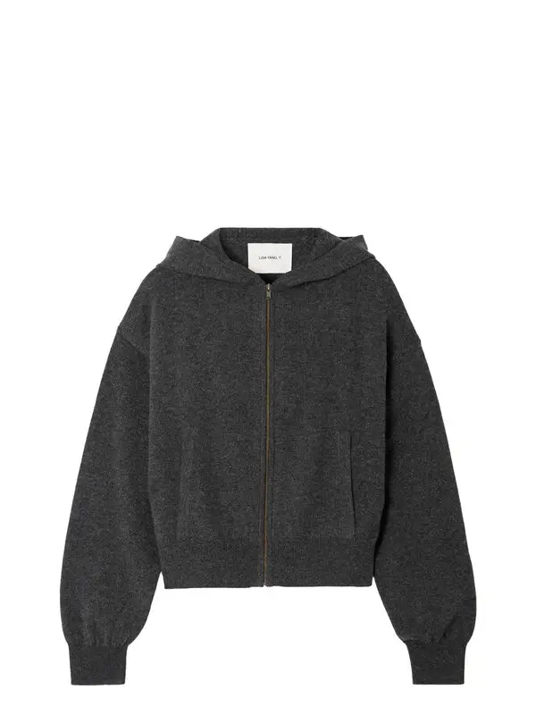 LISA YANG Ilie Cashmere Hoodie - Gray