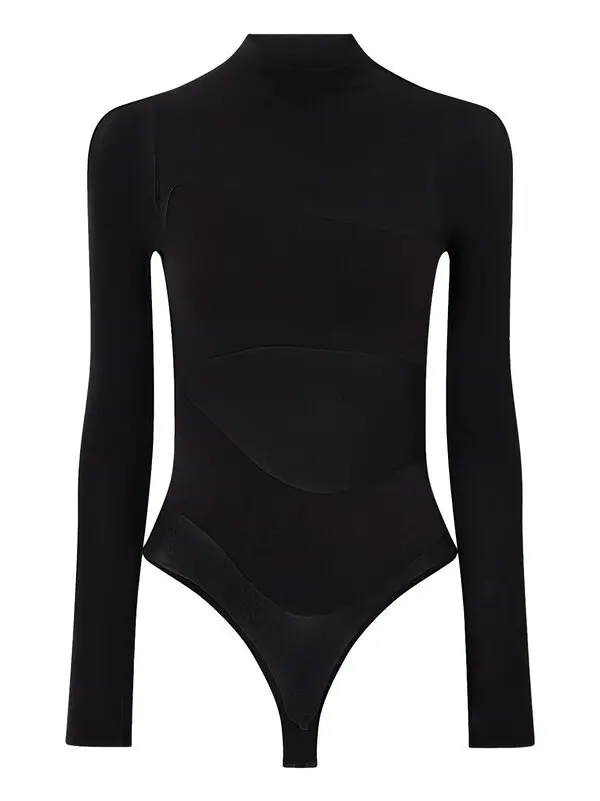 Wolford Shade Stretch-jersey Bodysuit - Black