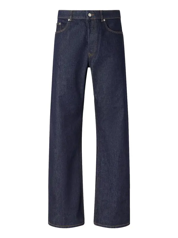 Dries Van Noten Straight-leg Jeans - Blue