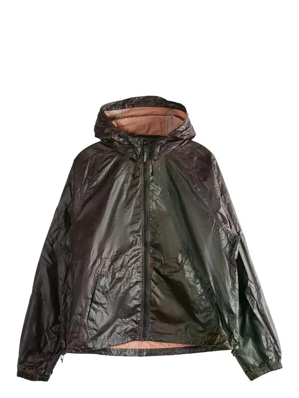 StÜssy Crease-effect Ripstop Jacket - Brown