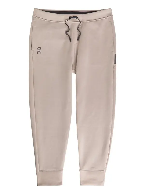 On Focus Tech Cott-blend Sweatpants - Beige