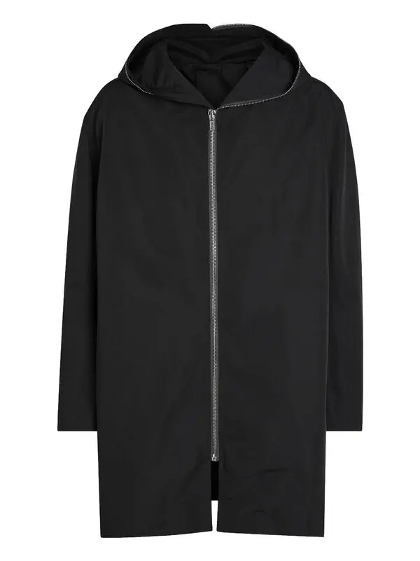 Rick Owens Gimp Mac Hooded Coat - Black