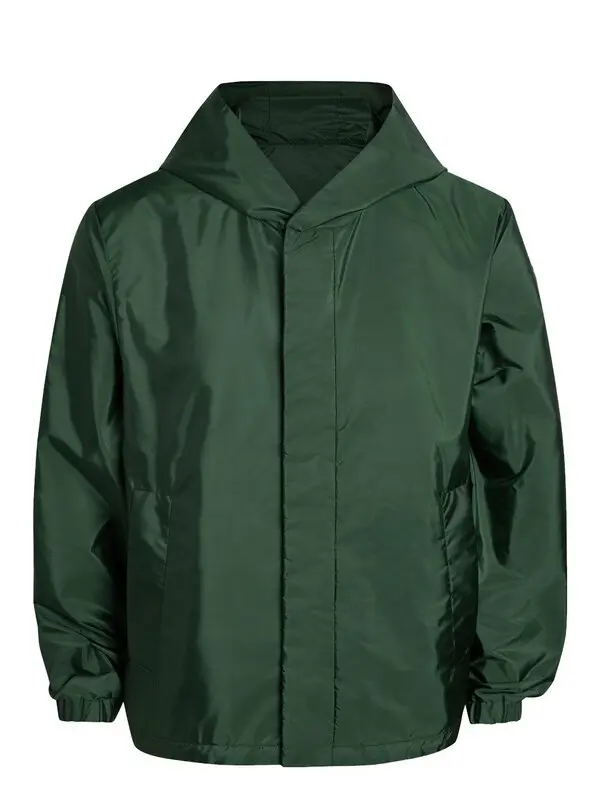 Moncler Grandans Hooded Nylon Windbreaker Jacket - Green