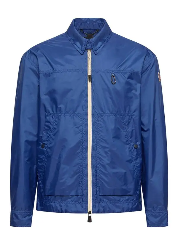 Moncler Brive Packable Shirt Jacket - Blue
